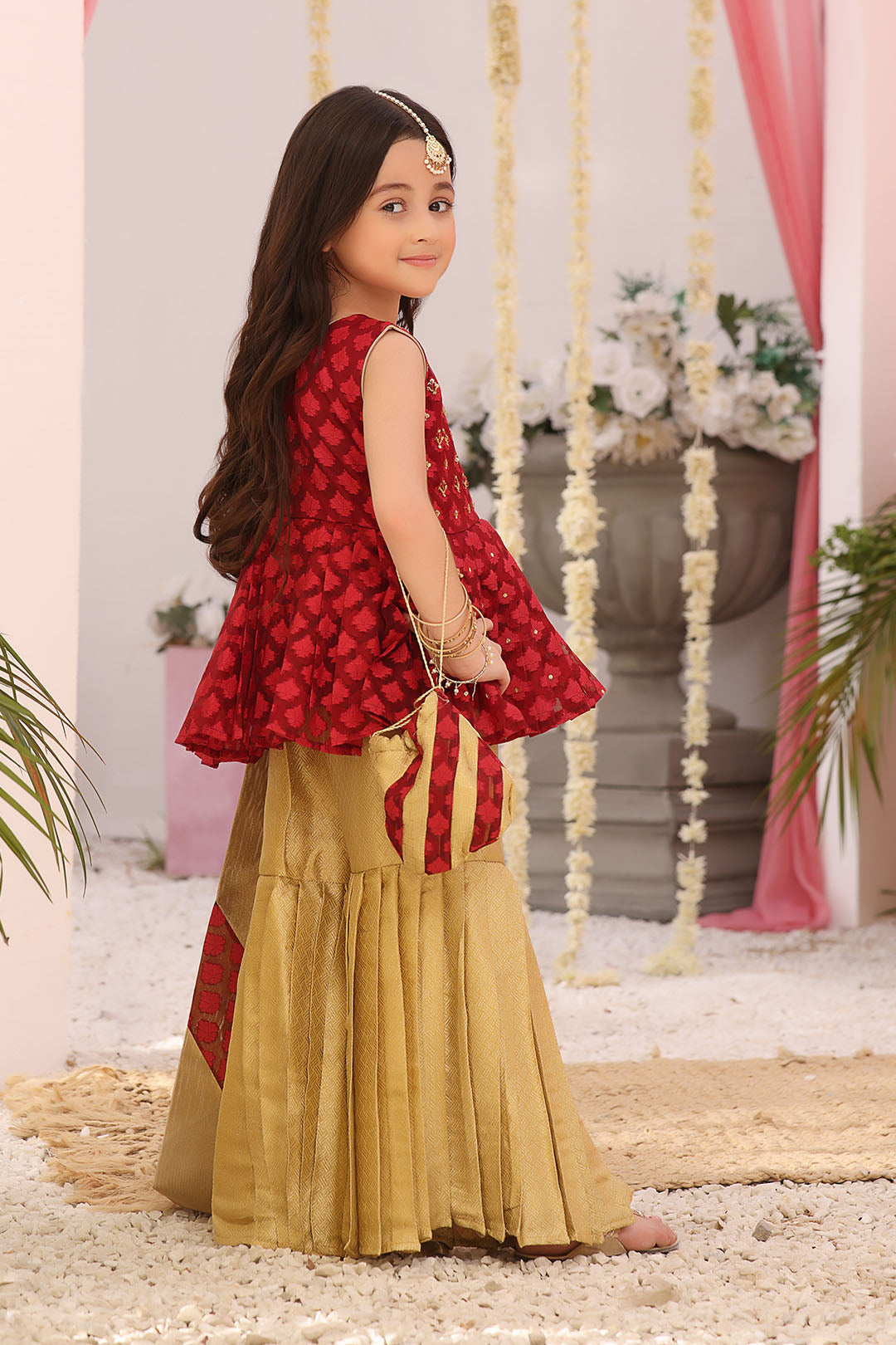 Peplum Style Gharara Suit | TEHWAAR | G3159 – SANA'S