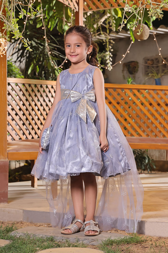 Fancy Net Frock | New Arrivals | F2335 – SANA'S