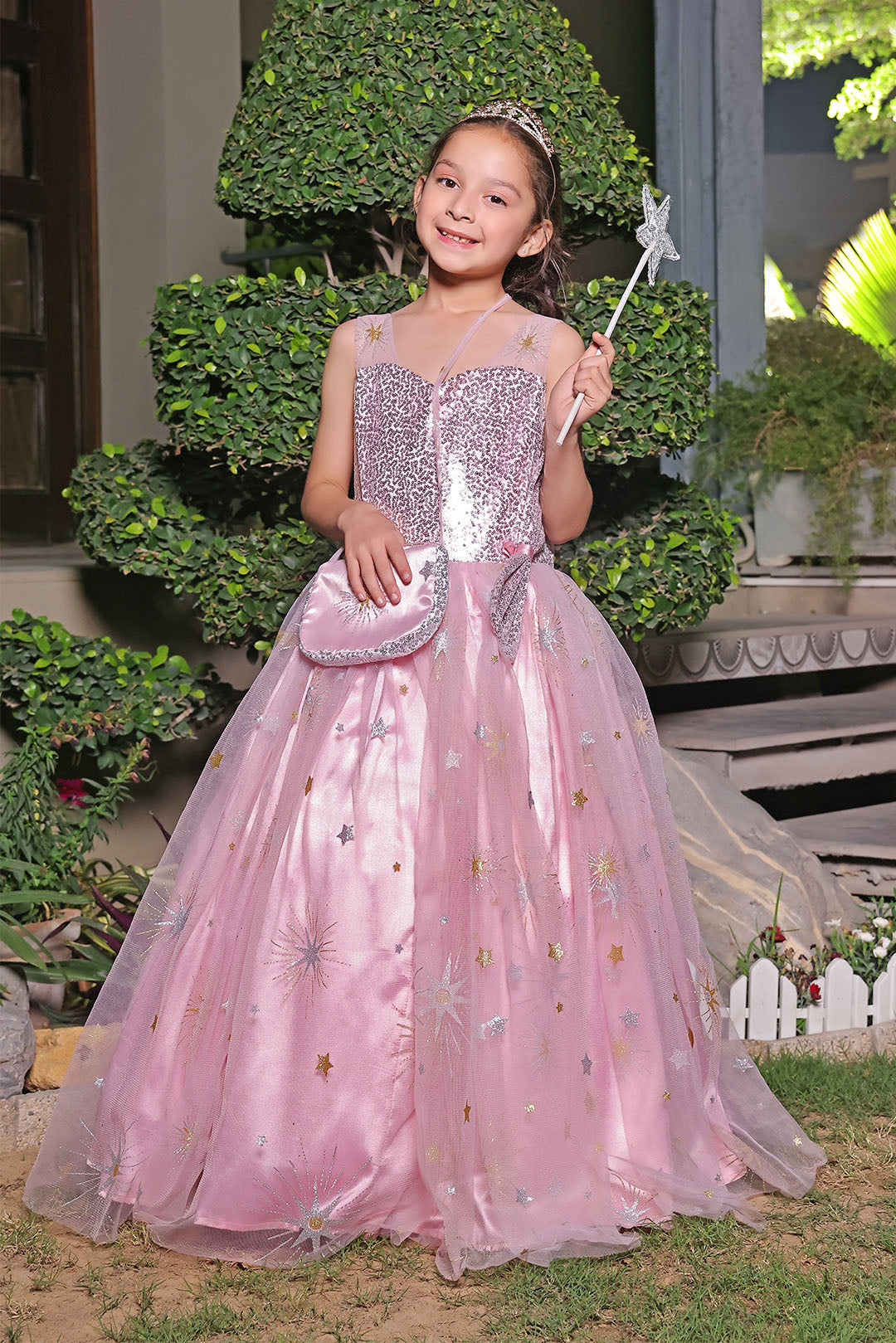 Sequins & Net Western Gown Maxi | New Arrivals | WM3213 – SANA'S