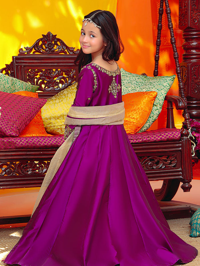 Handwork Embroidered Long Maxi | SHENDI | M3156 – SANA'S