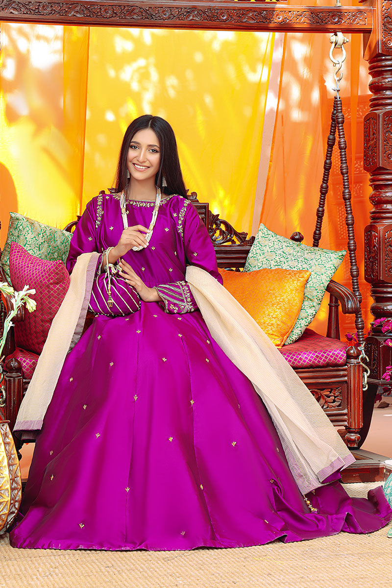 Handwork Embroidered Long Maxi | SHENDI | M202154 – SANA'S