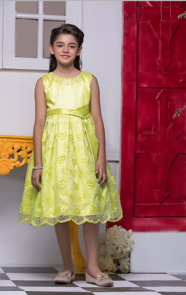 Embroidered Net Frock | EG17 | F932 – SANA'S